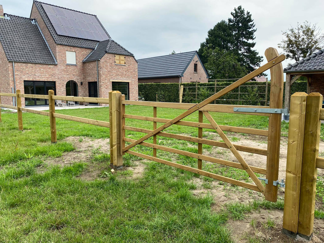 Houten Weidepoorten, duurzame poorten – HOUTSTOCK